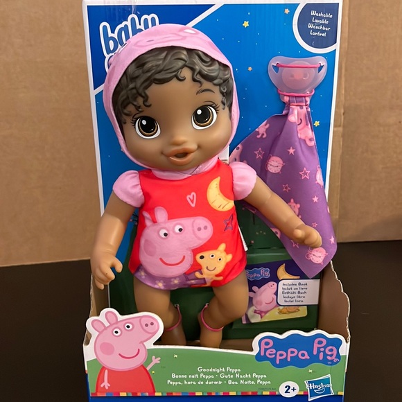 Hasbro | Toys | Baby Alive Goodnight Peppa Doll Designed For Kids And ...